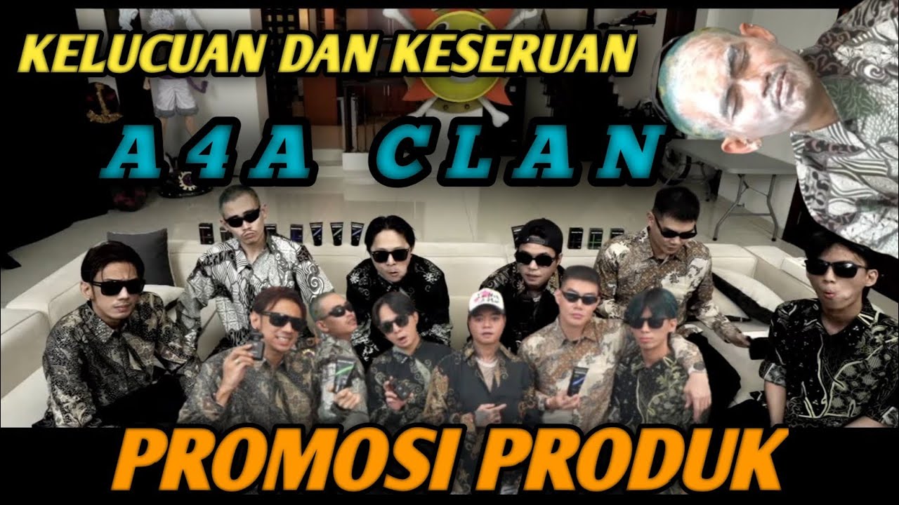 ALOY TEPE KESERUAN DAN KELUCUAN AAA CLAN SAAT PROMOSI SPONSOR - YouTube