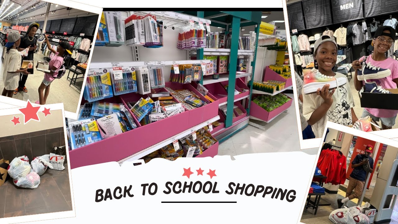 Back To School Shopping | Late Birthday Gift #backtoschool - YouTube
