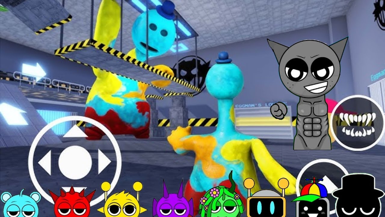 Sprunki Gray Bot Playing Does Poppy Playtime Barry's Prison Run Obby | ROBLOX | Incredibox ...