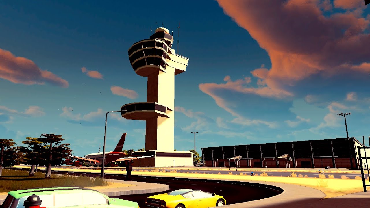 Cities Skylines - JFK International Airport ATC Tower ( Island Airport ...