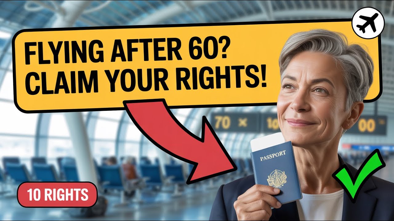 10 Hidden Senior Travel Rights That Airports Hope You Don’t Know! - YouTube