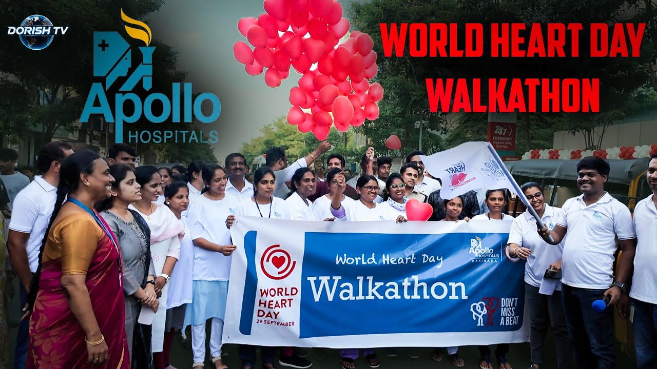 World Heart Day Walkathon | Apollo | DORISH TV - YouTube