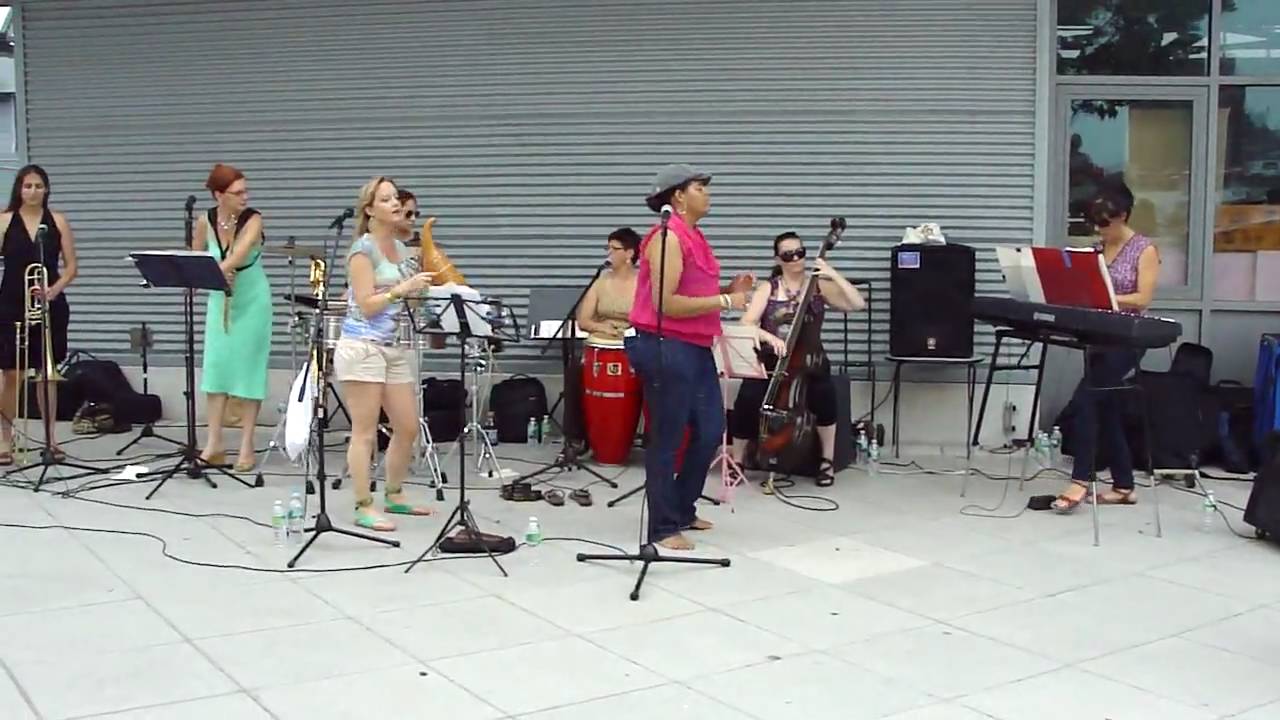 Cocomama II at Pier 84, Take me to the River Event - YouTube