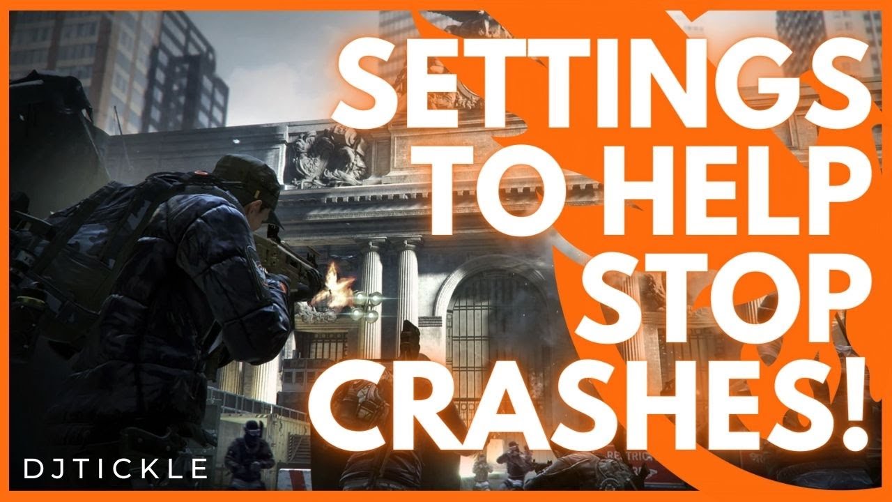 THIS SETTING HELPS WITH CRASHES! THE DIVISION 2 - YouTube