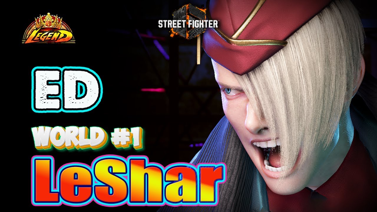 SF6 🔥 LeShar World No.1 ED Destroyed The Top Pro Players Gameplay ...