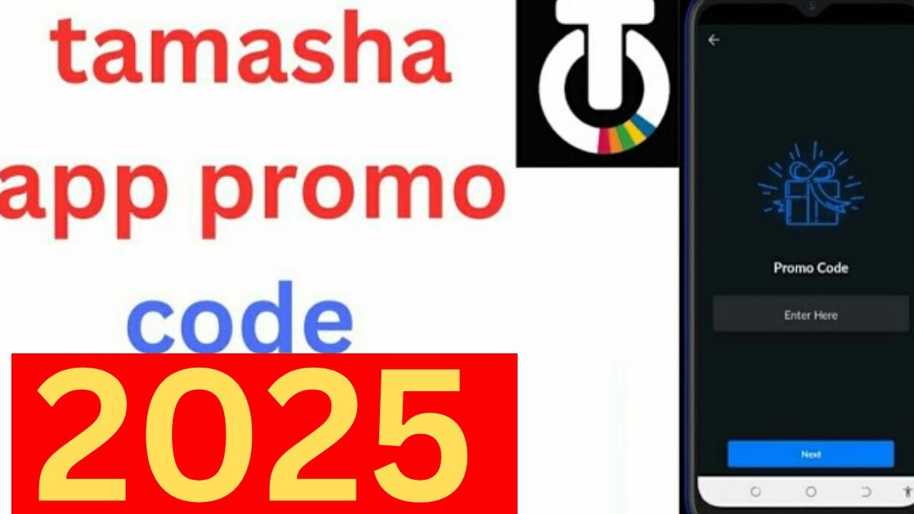 tamasha app promo code |tamasha app referral code 2025| - YouTube