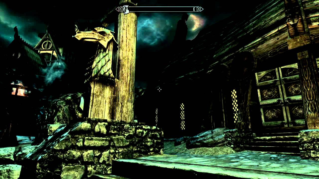 Skyrim At Night (Original) - YouTube