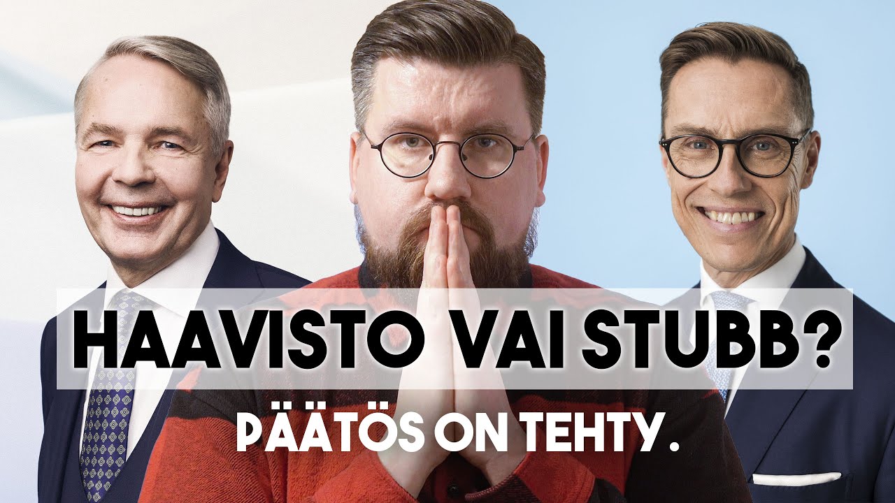 Haavisto vai Stubb? Näiden perusteiden takia Alexander Stubb saa ääneni ...