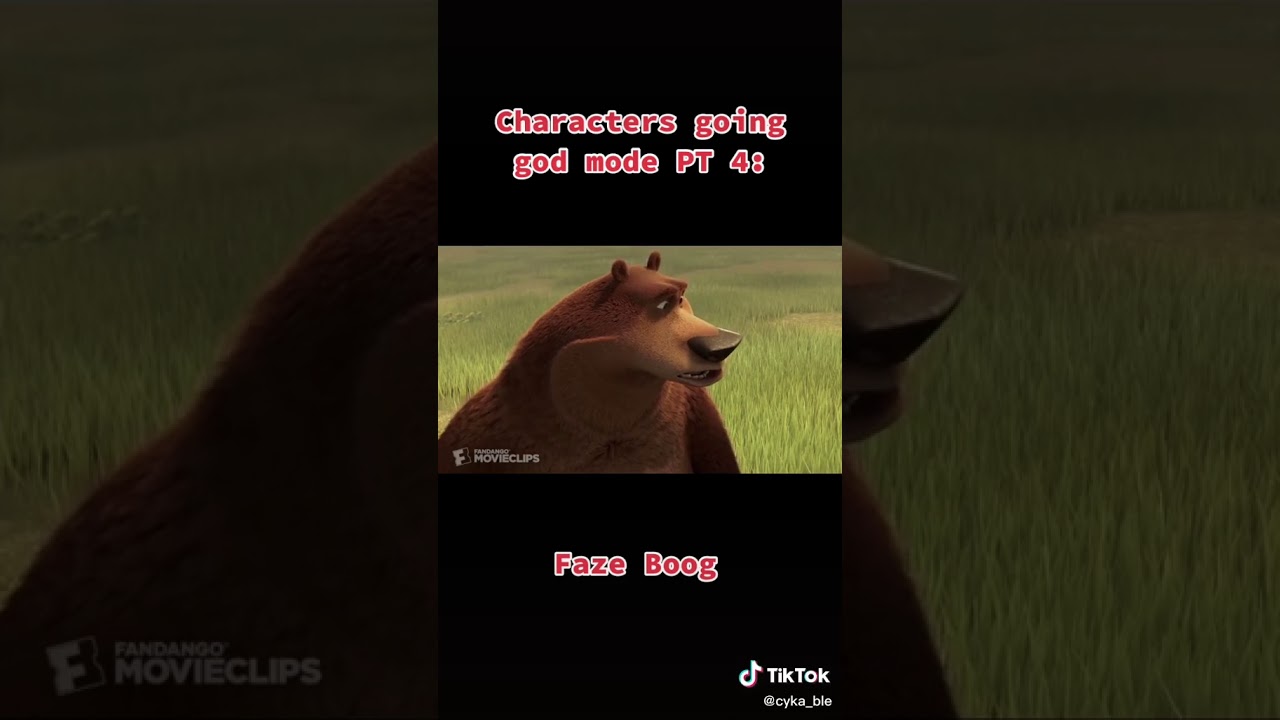 Characters going god mode meme - YouTube