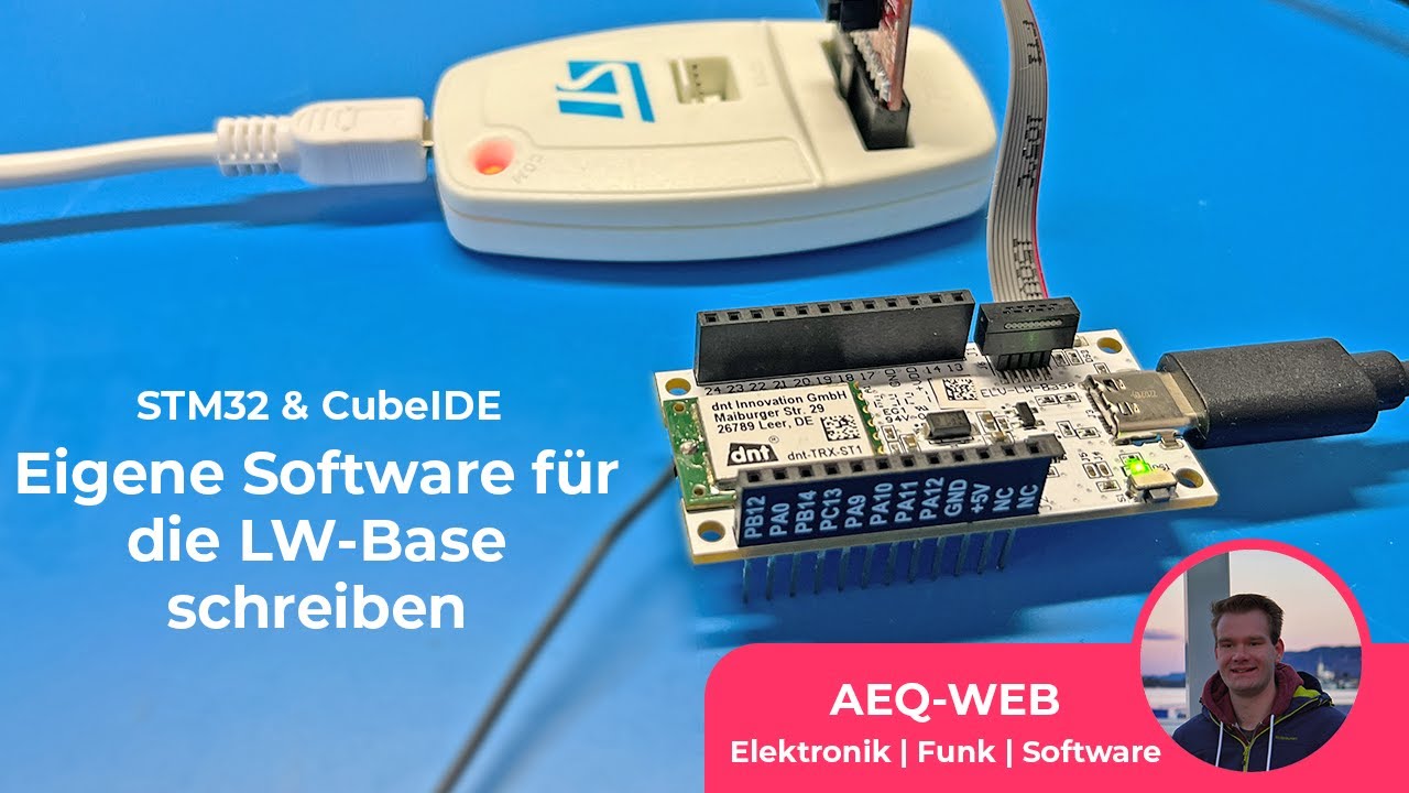 LW-Base programmieren mit der STM Cube IDE – So funktioniert’s - YouTube