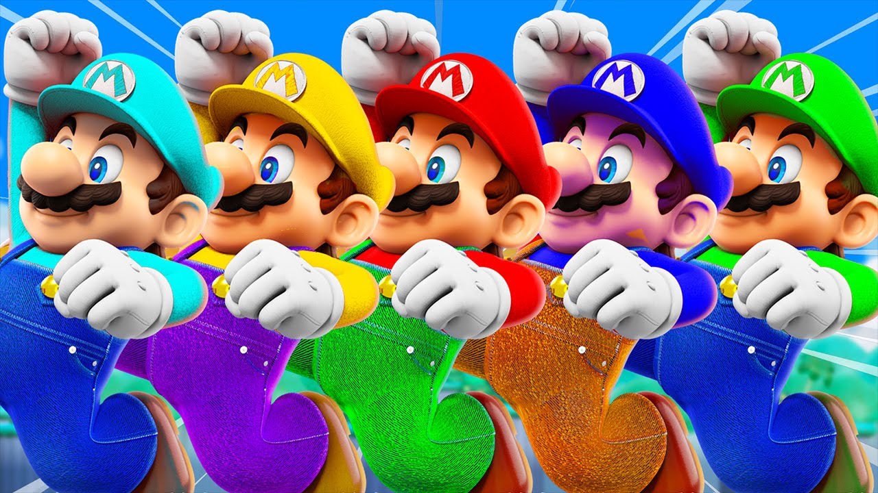If I Touch a Color in Mario, The Video Ends... - YouTube