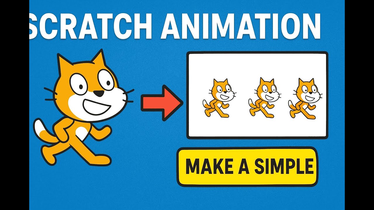 Make Your First Animation in Scratch! (Super Easy Tutorial) - YouTube