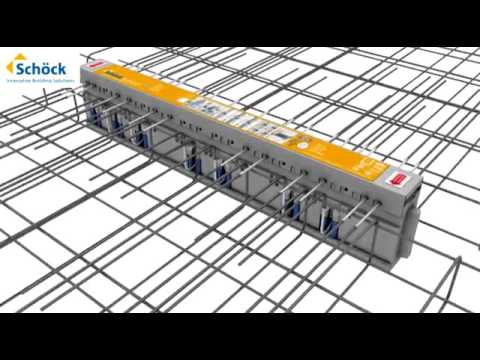 Schöck Isokorb® T K elem beépítése - YouTube