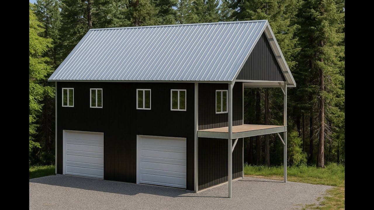 Build Your Dream Cabin: Luxury 2-Story Gable Roof 20x30 Kit [DIY Guide ...