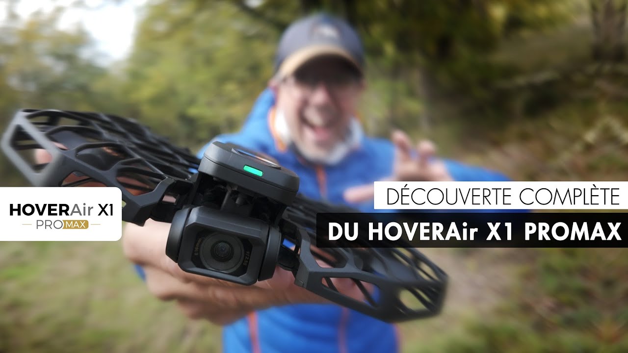 😀 MES FUTURS VLOGS avec le HOVERAir X1 PROMAX | Drone de poche 8K qui ...