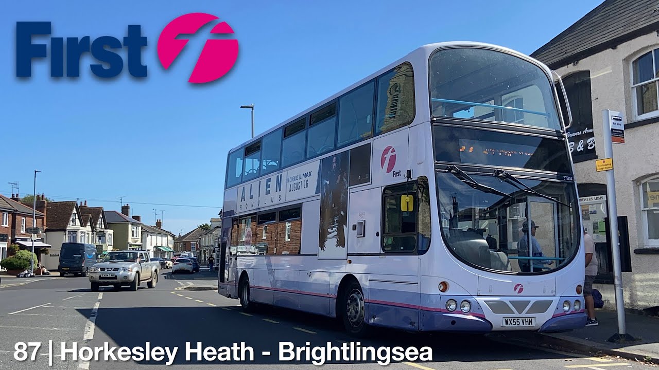 First Essex 37004 (WX55 VHN) | Wright Eclipse Gemini Volvo B7TL ZF ...