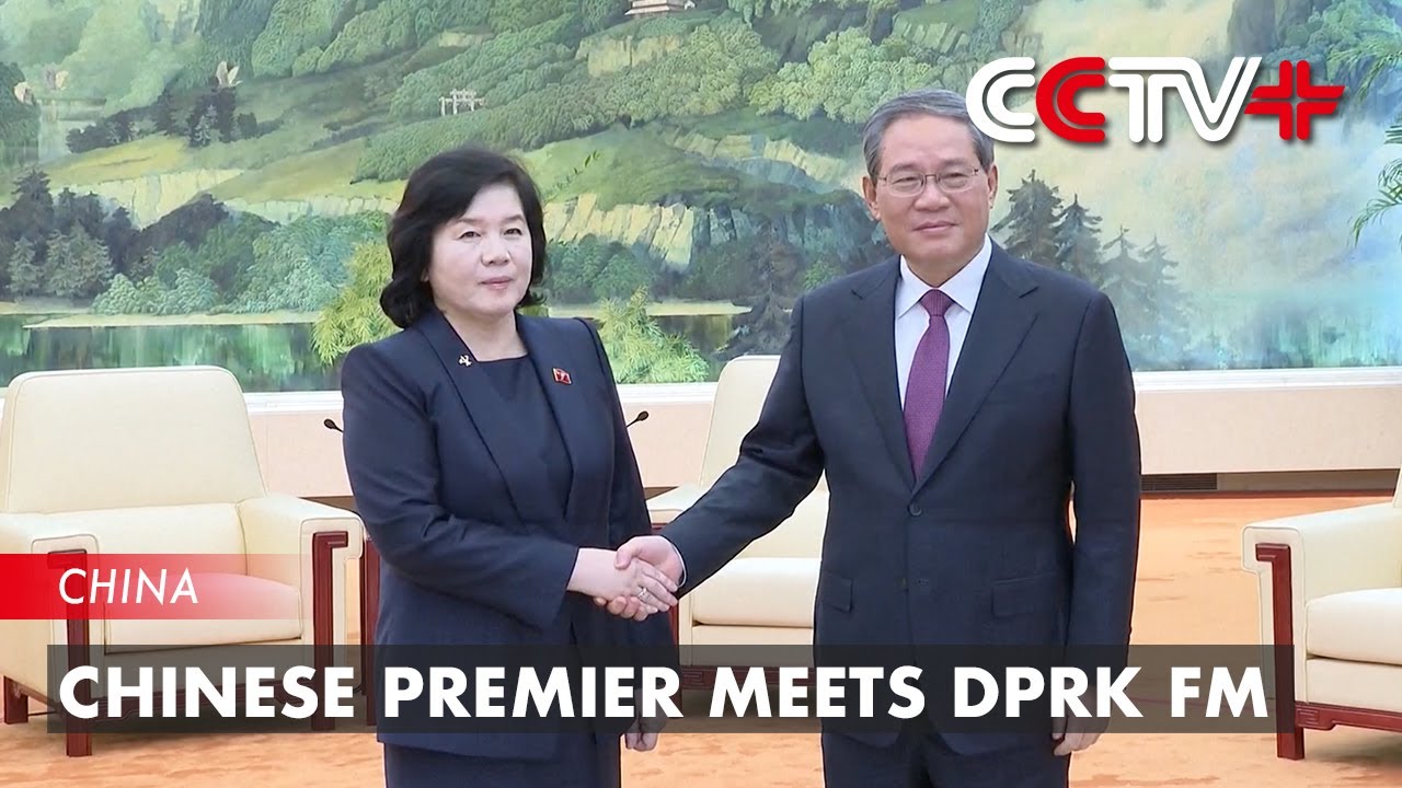 Chinese Premier Meets DPRK FM - YouTube