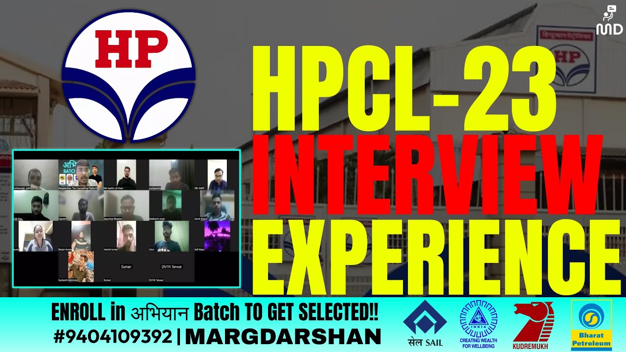 HPCL INTERVIEW EXPERIENCE-2 WITH TEAM MARGDARSHAN I BHOPAL CENTRE I ...