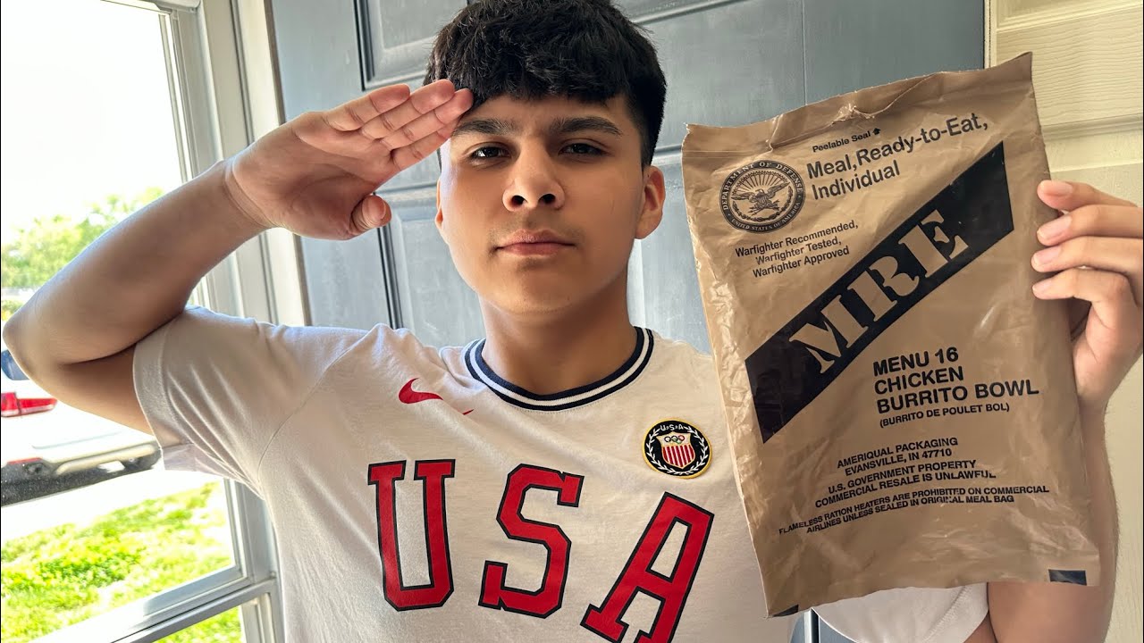 Eating Military Food For The FIRST Time! - YouTube