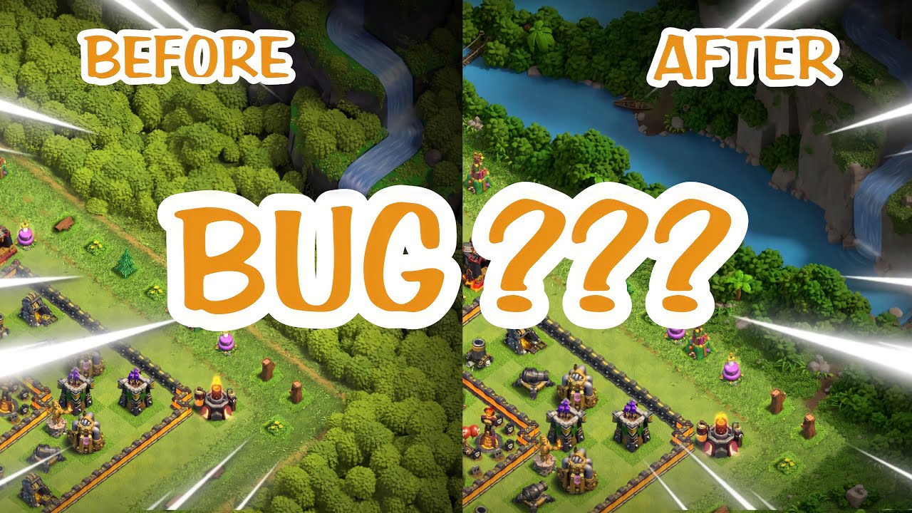 BUG ?? CARA MENGAKTIFKAN BUG LATAR TH 14 CLASH OF CLANS | COC INDO ...