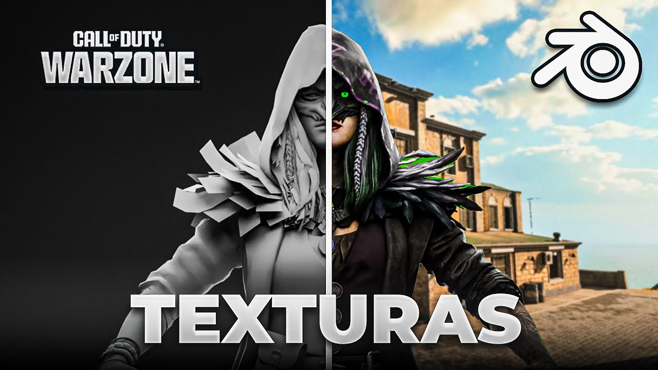 COMO AGREGAR TEXTURAS a SKINS de WARZONE Tutorial - GUI/Blender - YouTube