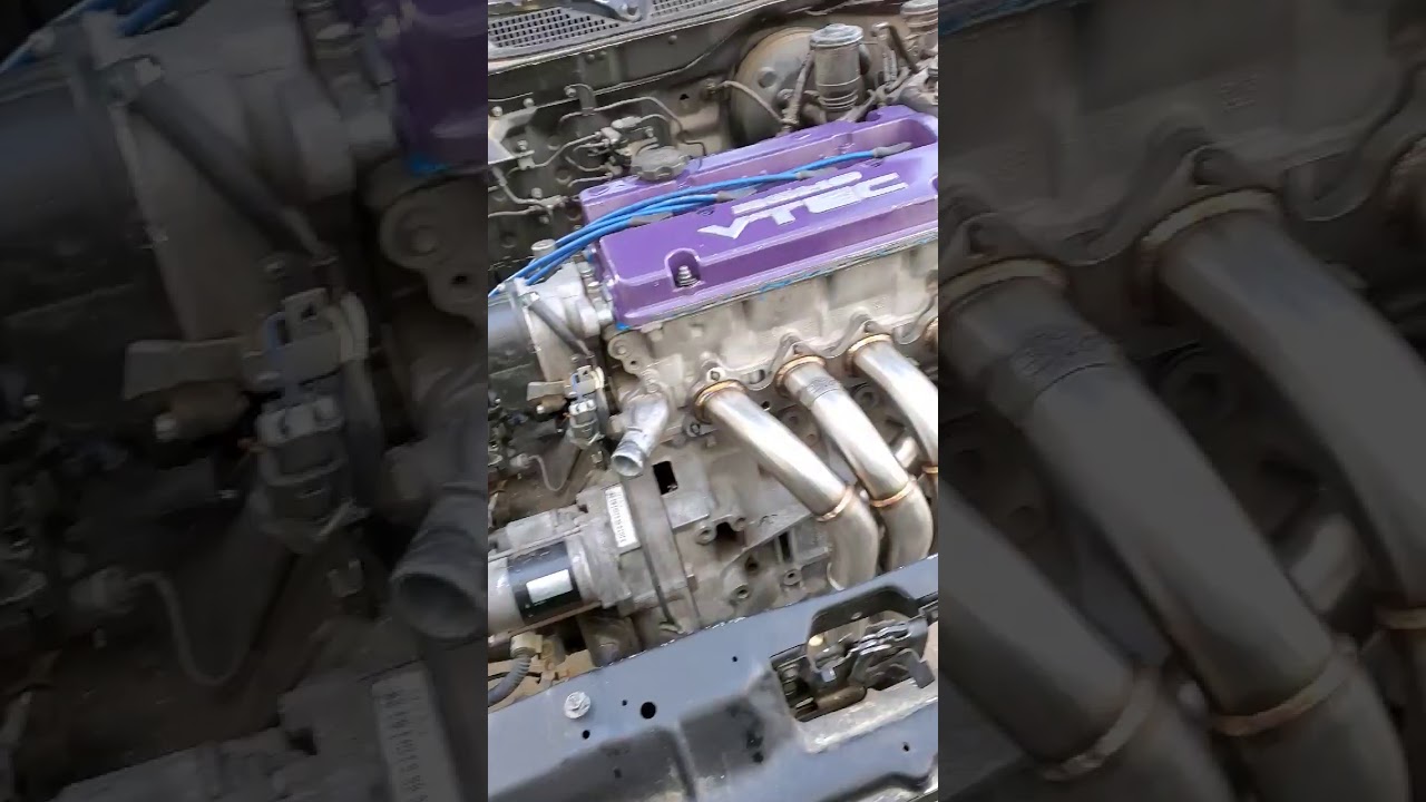 H22a Eg Indepth Swap Guide 🔥ITS IN THE CAR🔥 - YouTube