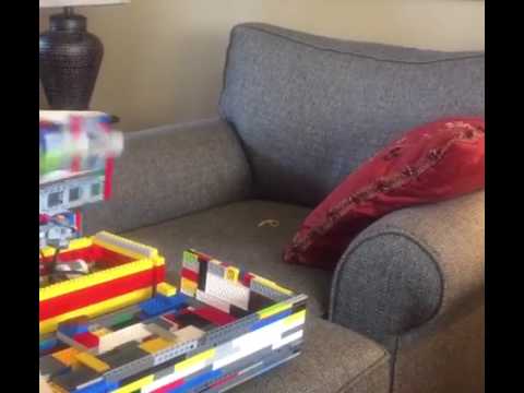 Lego minigun turret - YouTube