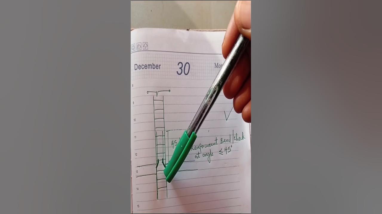 connection of column reinforcement to its starter - YouTube