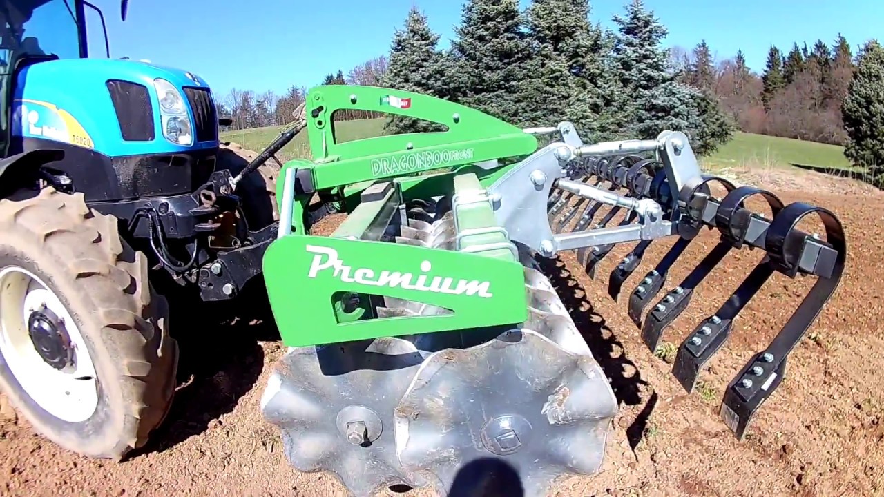 Landtechnik Dragon 300 front - YouTube