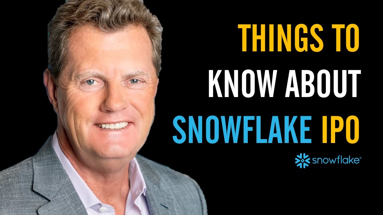 Things to Know About Snowflake IPO | Best IPO of 2020? - YouTube