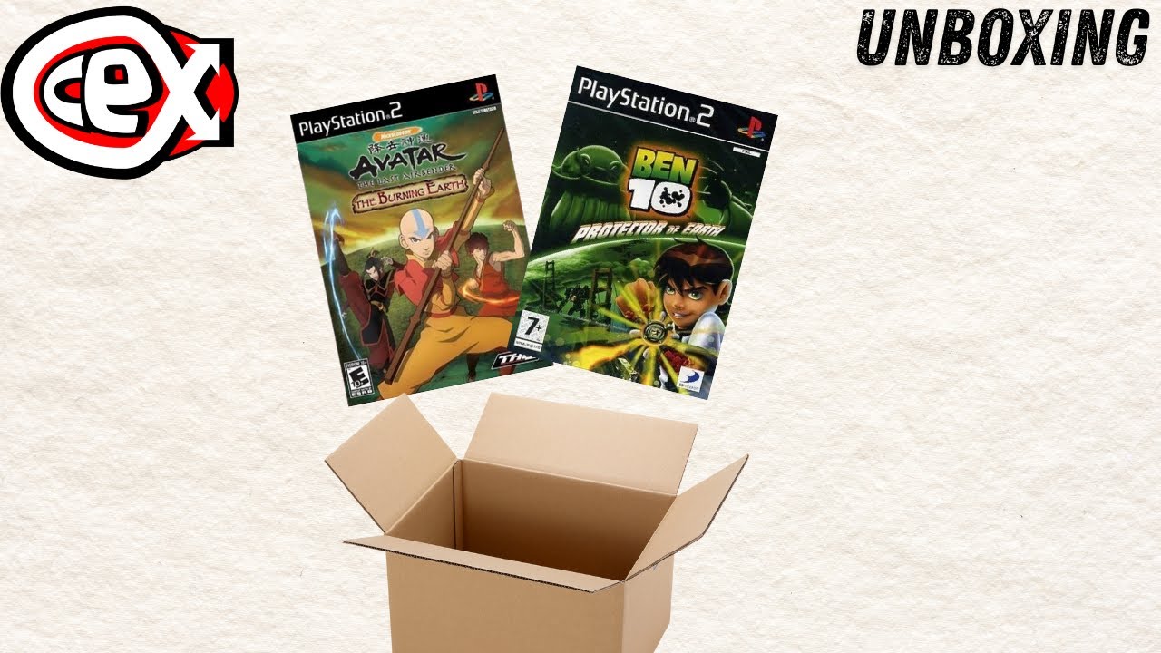 CEX PS2 GAMES UNBOXING - YouTube