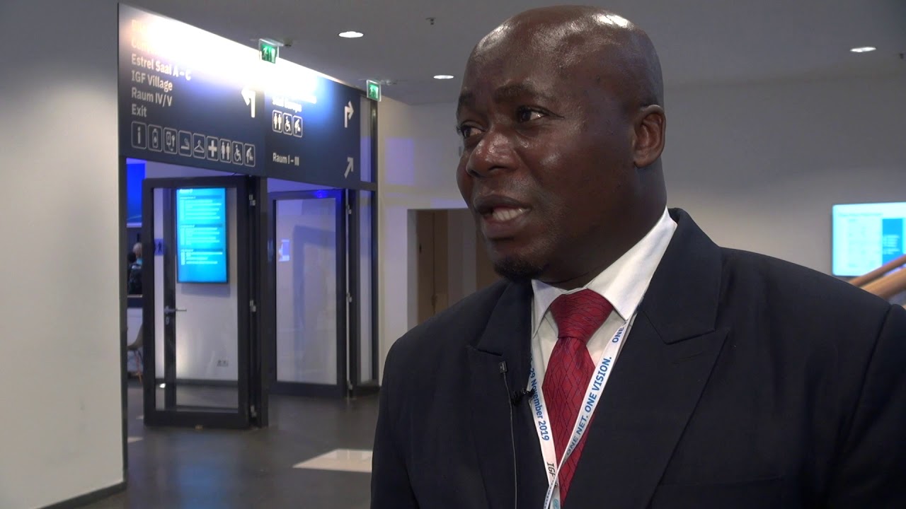 Global IGF 2019: Samuel Ndicho Bambo on Hopes and Fears - YouTube