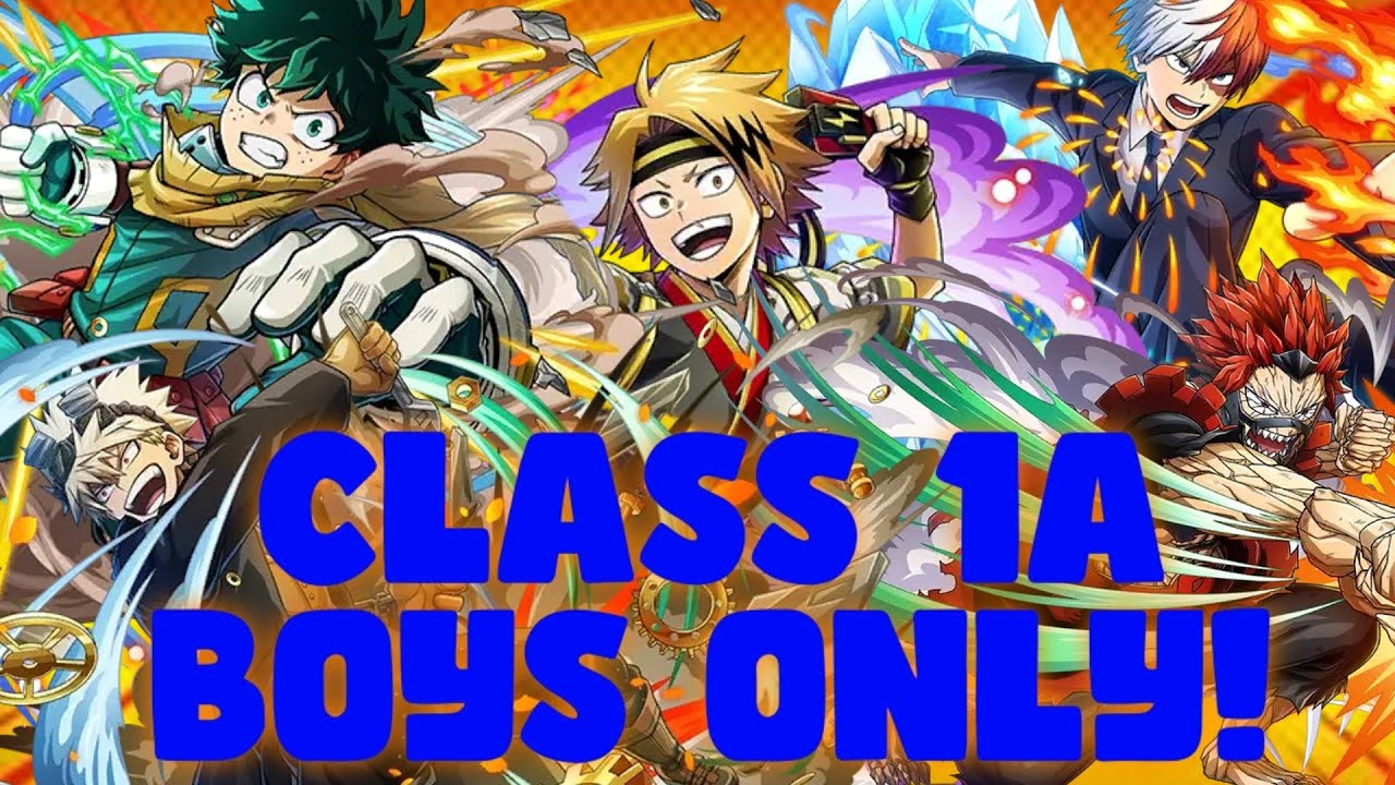 CLASS 1A BOYS ONLY! | My Hero Ultra Impacf - YouTube
