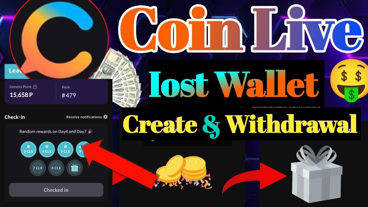 Coin Live iost Wallet Create | Coin Live Airdrop Claims | Coin Live ...