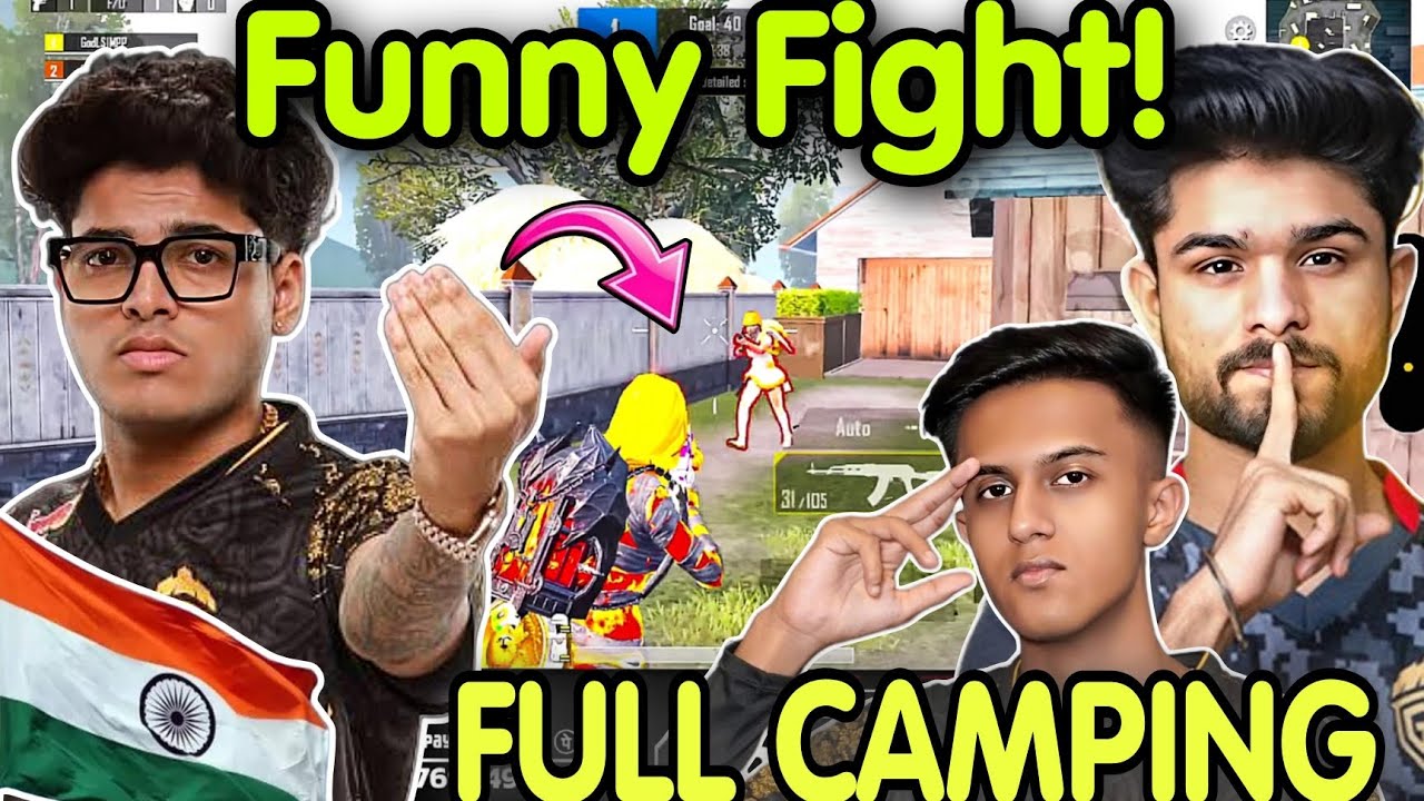 Jonathan Amar Vs Lolzz Simp 🔥 2v2 Funny Fight 😲 Lolzz Simp Full Camping ...