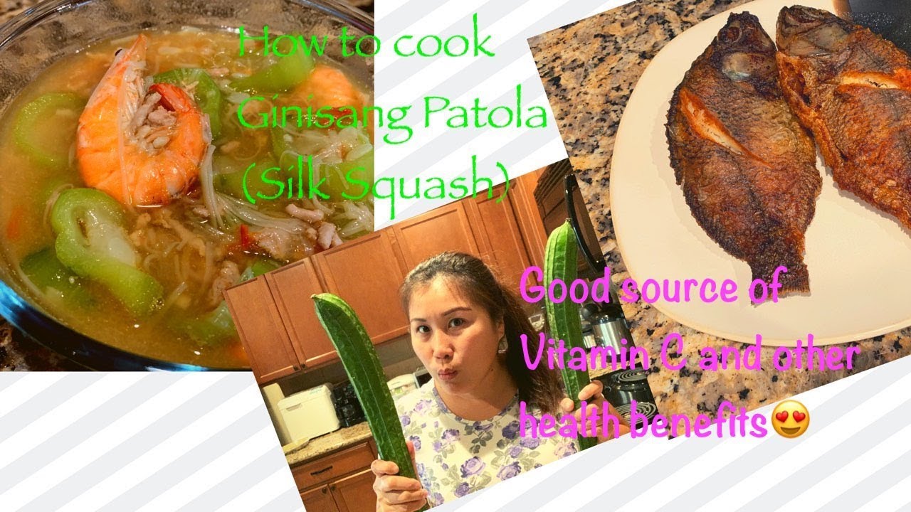How To Cook Ginisang Patola(Silk Squash) With Misua - YouTube