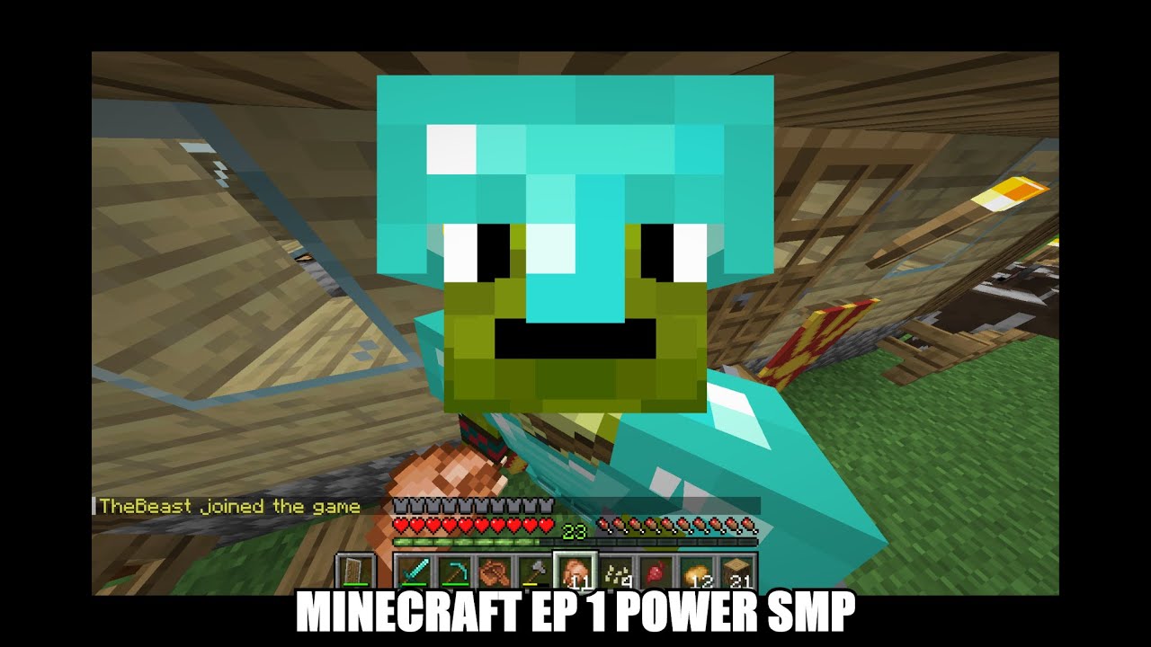 Minecraft Episode 1 Power SMP A new begining - YouTube