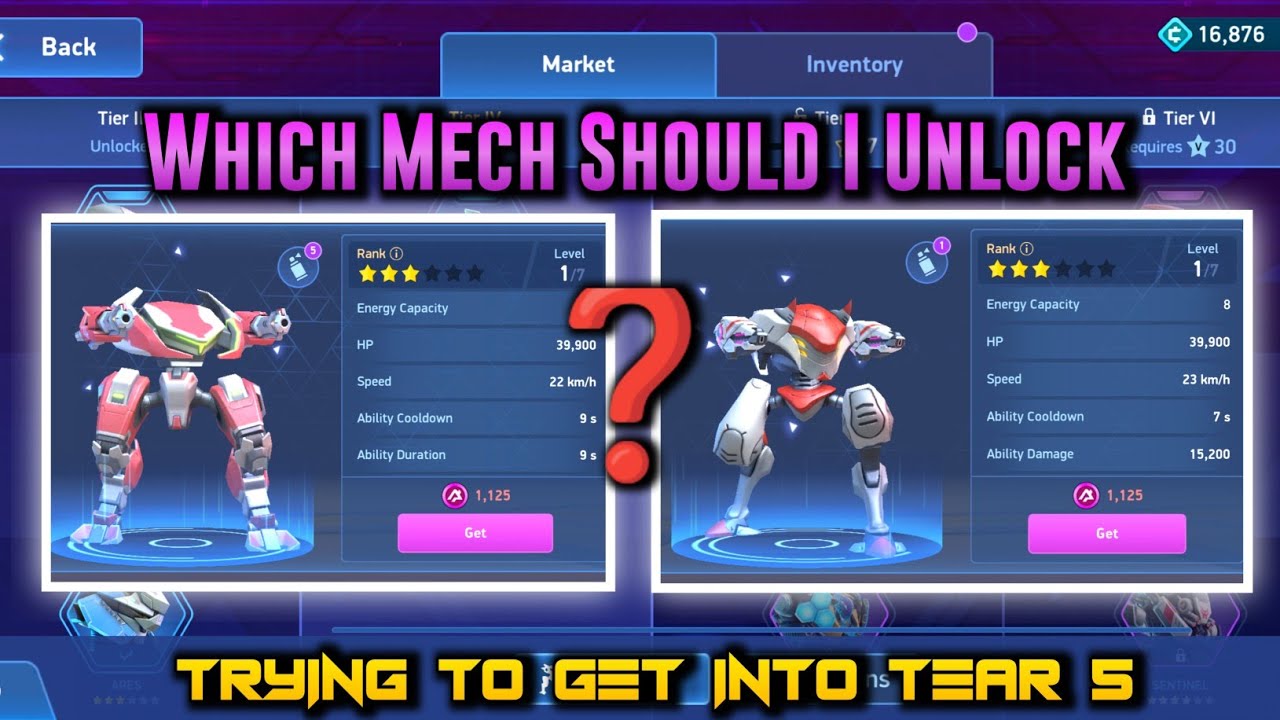 Which Mech Should I Unlock ? | Trying to get into tear 5 | Gear Hub ...