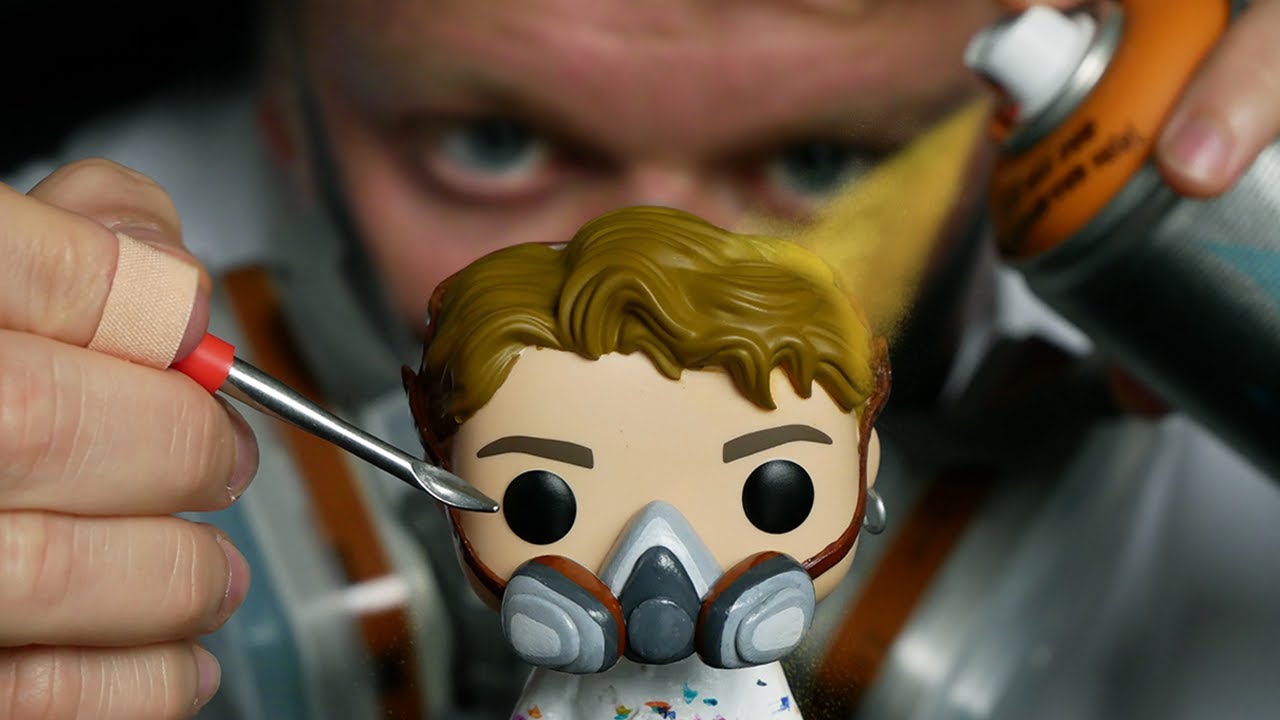 I Try Sculpting Myself Into An Art Toy - YouTube