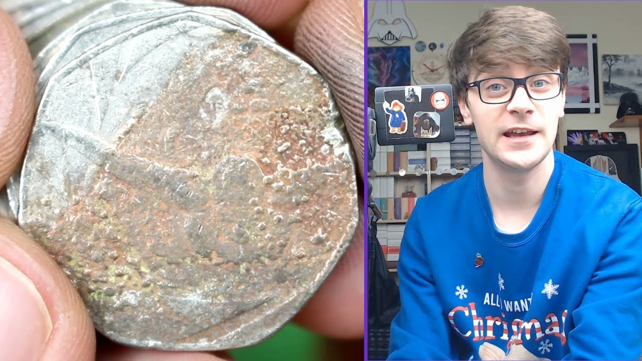 Dirtiest Coins I Have Ever Found!!! £250 50p Commemorative Coin Hunt ...