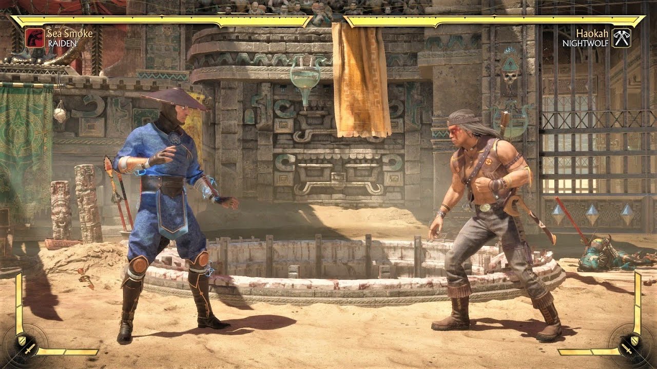 Raiden vs Nightwolf (Hardest AI) - Mortal Kombat 11 - YouTube