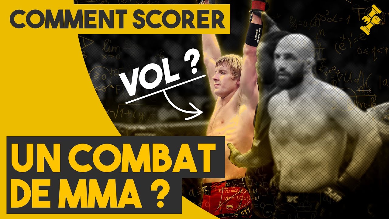 Comment Scorer un Combat de MMA | Le Guide Complet [Partie 1] - YouTube