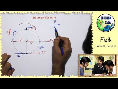 YKS FİZİK-YENER HOCA Düzgün Dairesel Hareket #3-Dönerek İlerleme