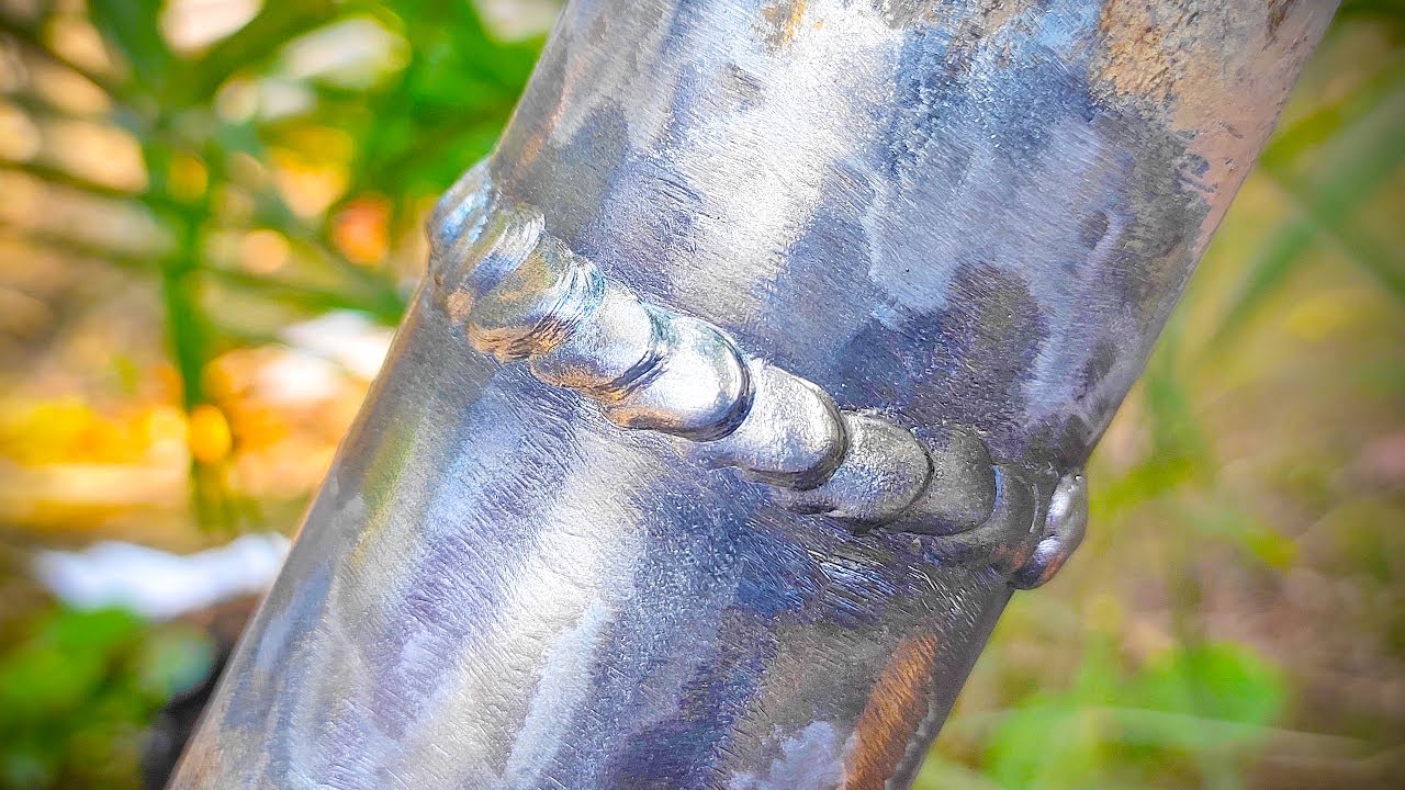 Learn how to weld in 6G position | E6013 - YouTube