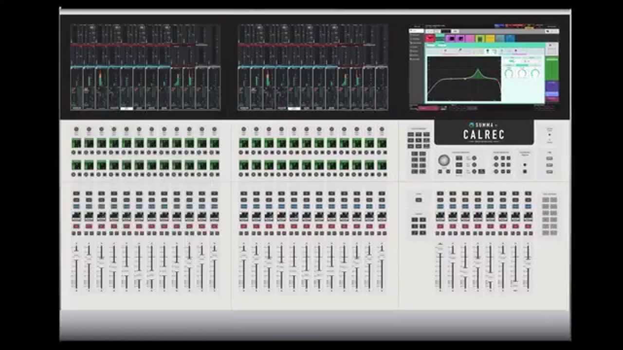 Calrec Summa Video Tutorial 1.1.1 Introduction to the Control Surface ...