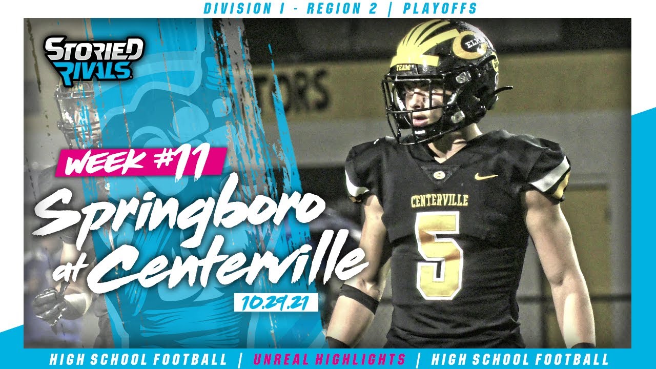 Springboro at Centerville 🏈 | Playoff Highlight [10/29/21] - YouTube