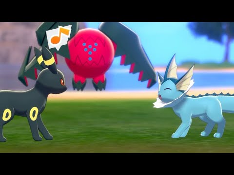 Vaporeon an Umbreon having a normal conversation