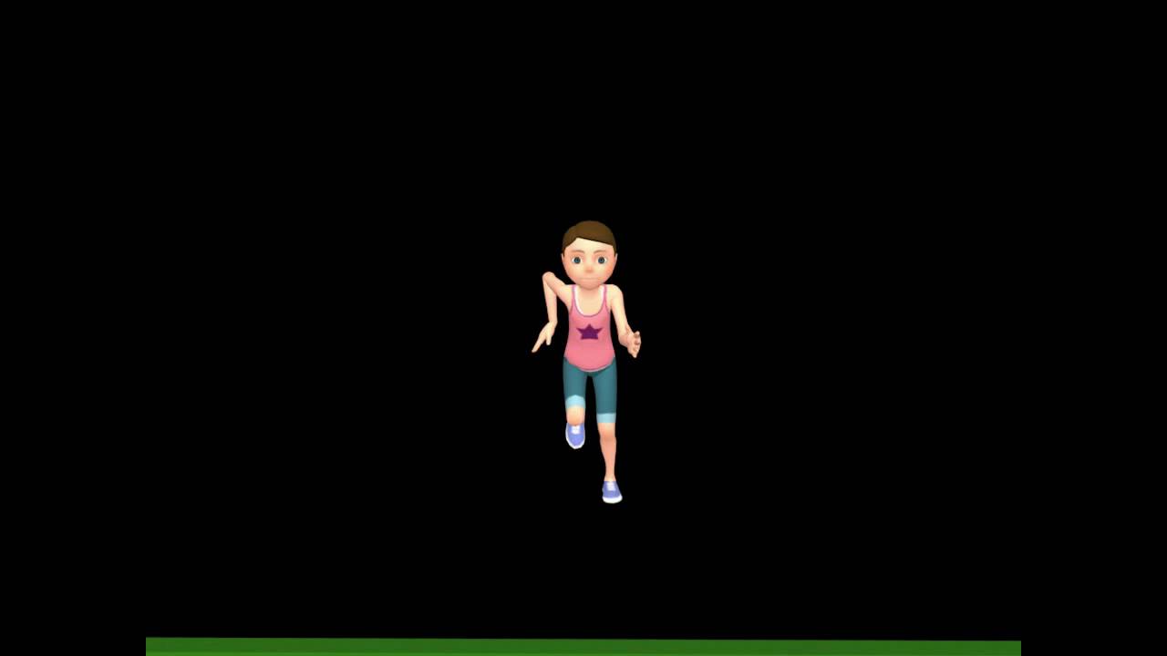 3D Animation: Olympic Hurdles - YouTube