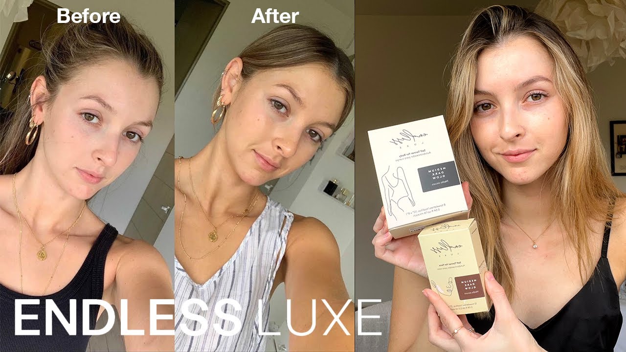 Self Tanning Towels Tutorial | Self Tan | Endless Luxe - YouTube