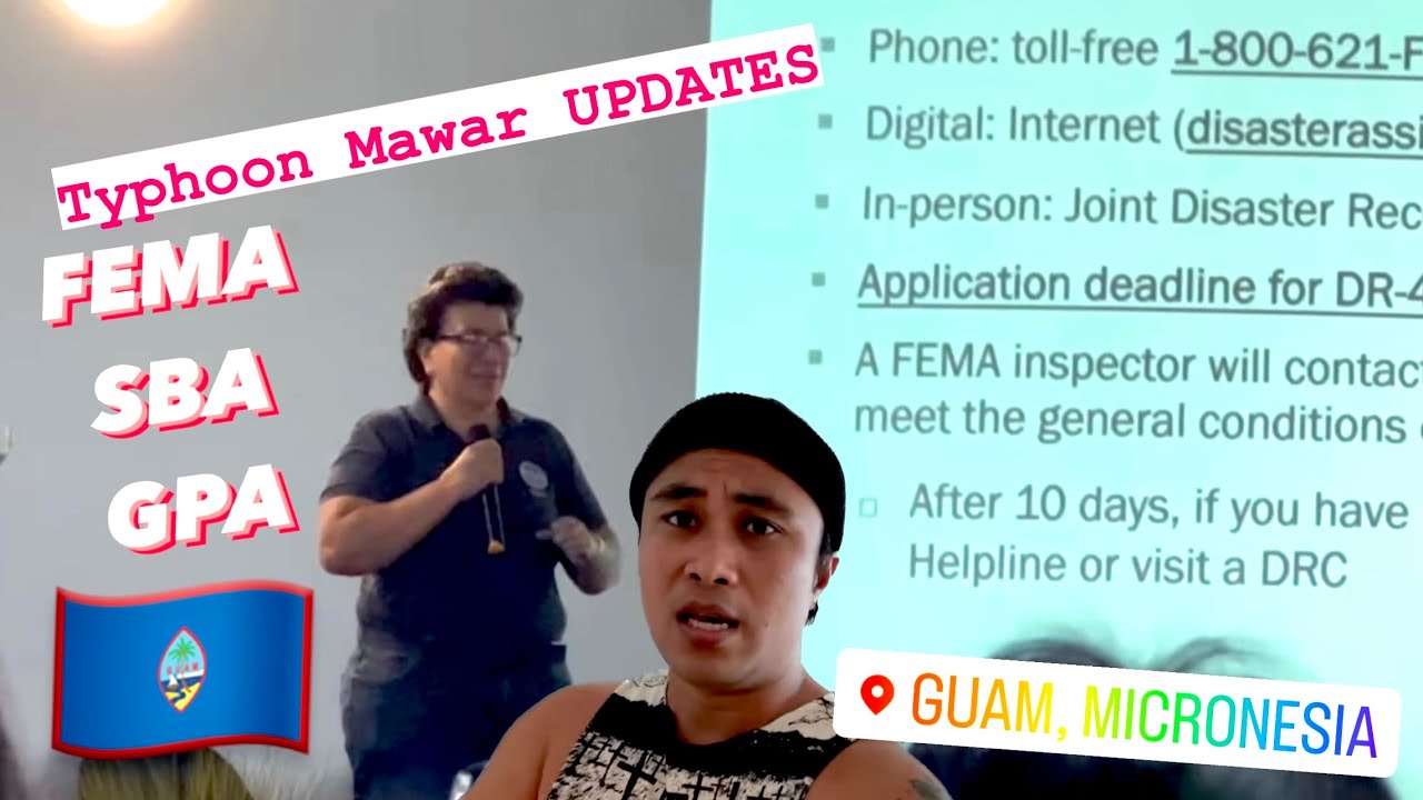 (Live)Super Typhoon Mawar Guam 🇬🇺 UPDATES GPA/ FEMA / SBA Information ...